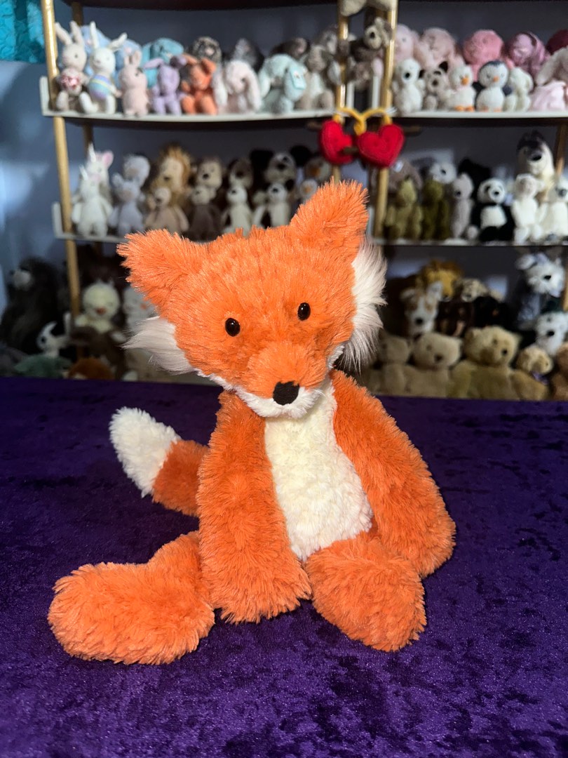 RETIRED CRUMBLE Fox Jellycat London Stuffed Toy, Hobbies & Toys, Toys ...