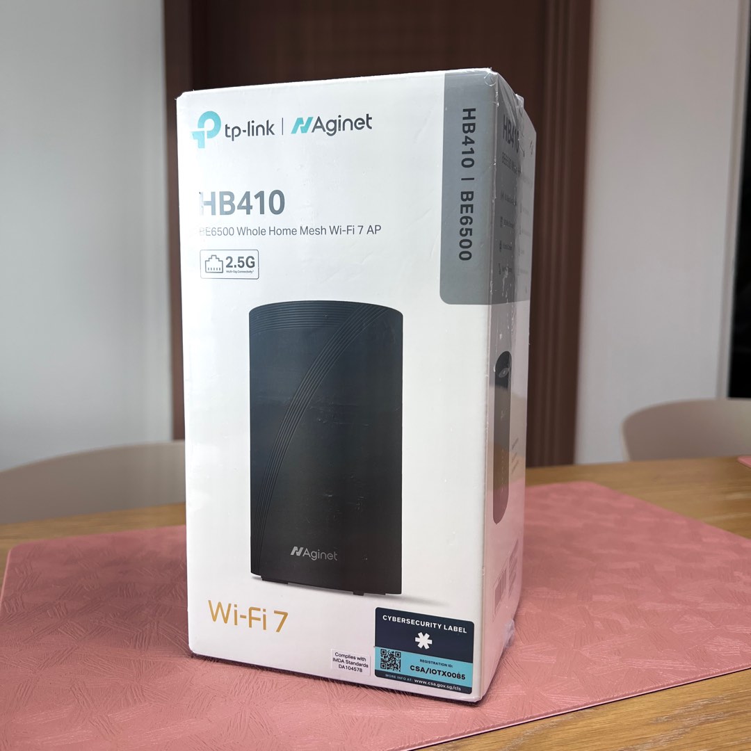 Router Wifi 7 U.P.$198 HB410 tp link tp-link Aginet Mesh BE6500, TV ...