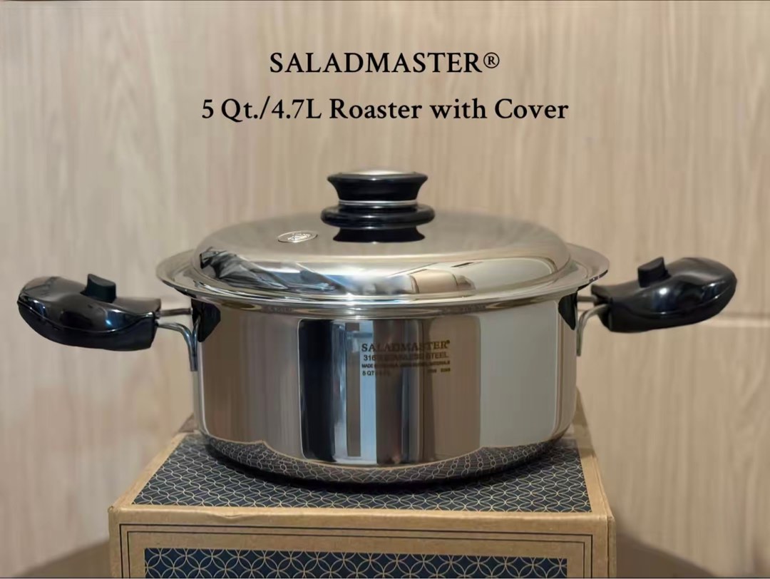 Saladmaster 5 Qt./4.7L Roaster with Cover, Furniture & Home Living ...