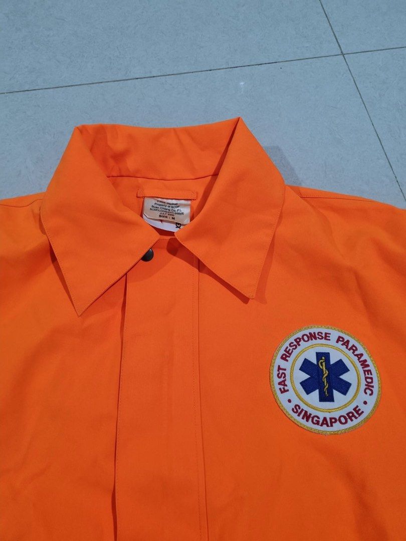 SCDF Paramedic Goretex Jacket, Men's Fashion, Coats, Jackets and ...
