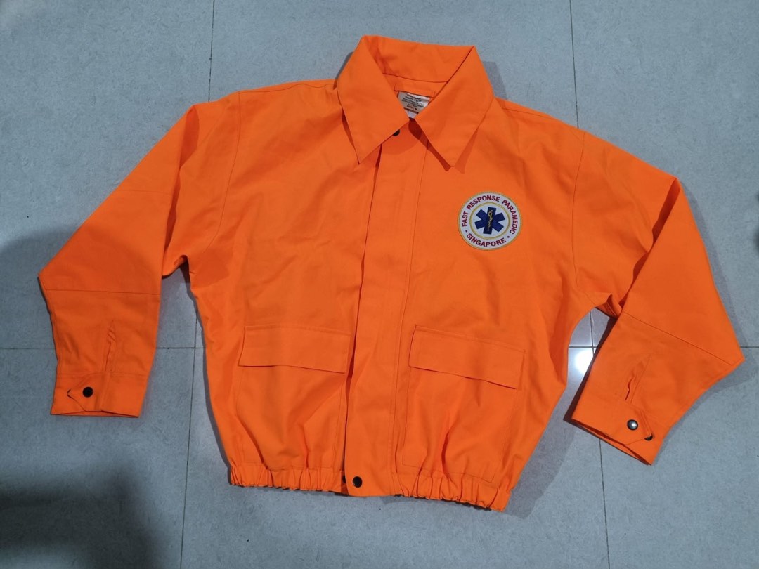 SCDF Paramedic Goretex Jacket, Men's Fashion, Coats, Jackets and ...