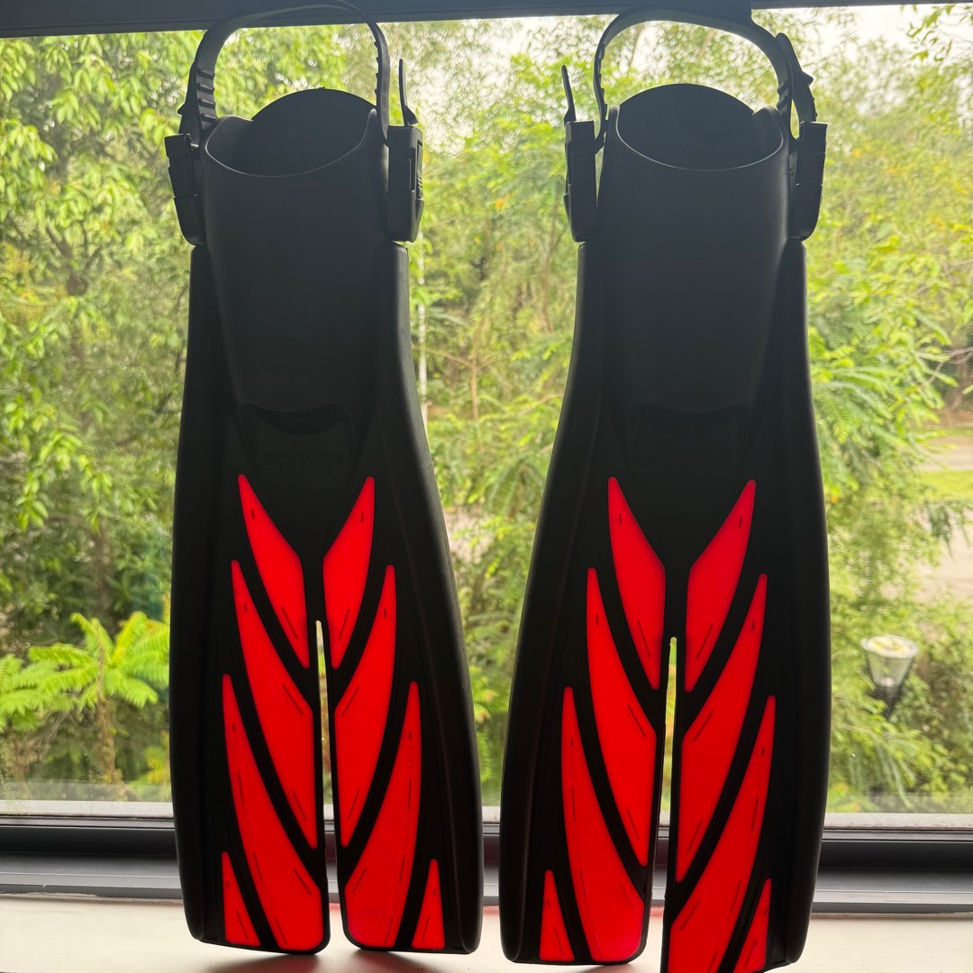 Scuba Diving | Snorkeling | Split Fins | Atomic Aquatic Open Heel ...