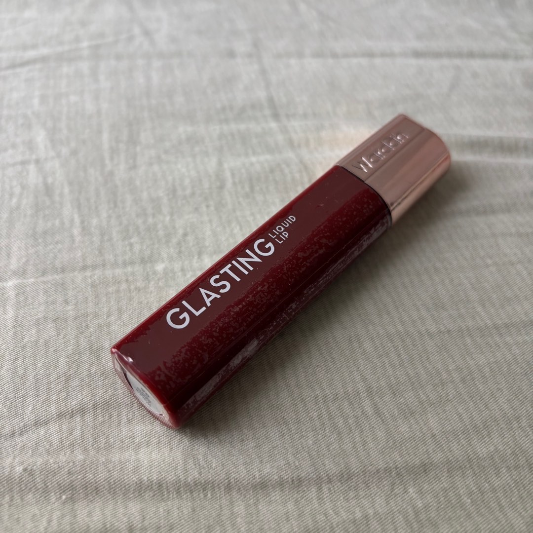 SEALED - Wardah Glasting Liquid Lip (06 Ruby Sparks), Beauty & Personal ...