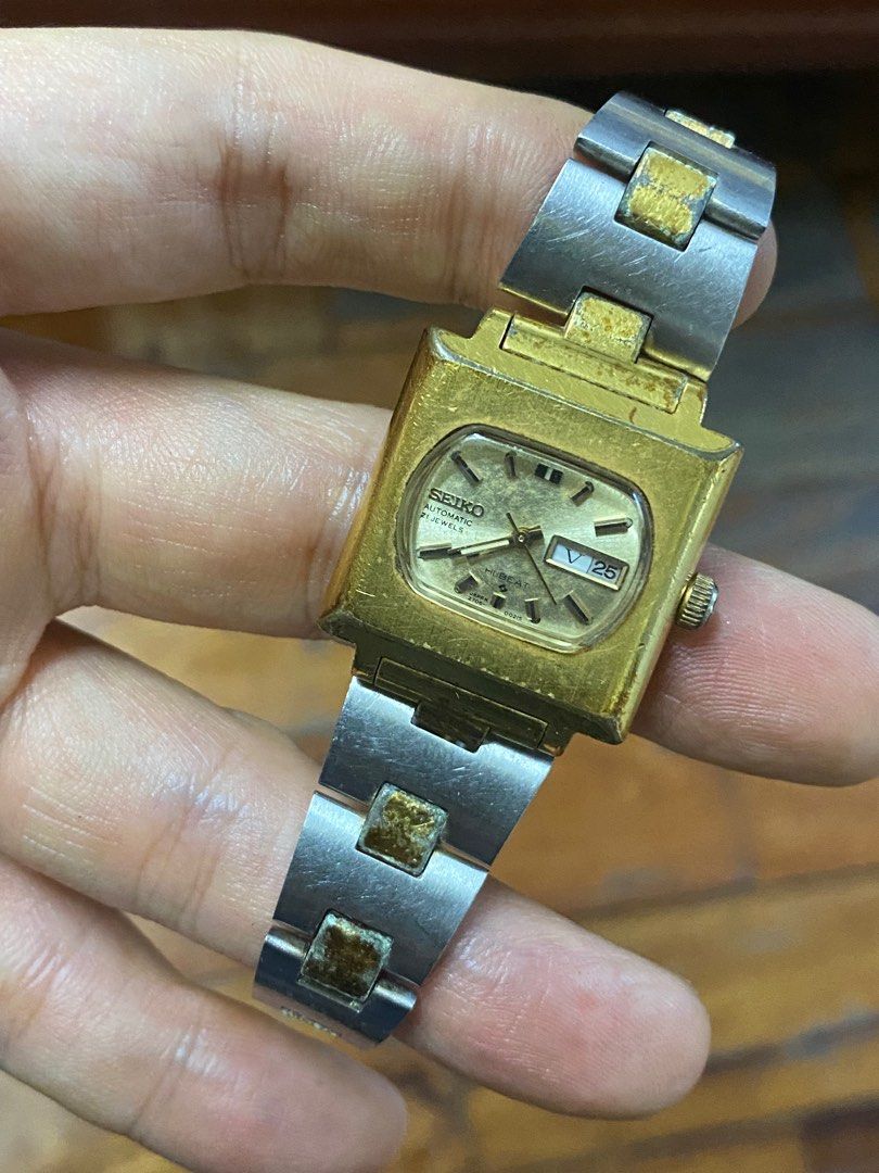 Seiko - Hi-Beat - 2706-7000 - Women - 1970-1979 Automatic Watch Two ...