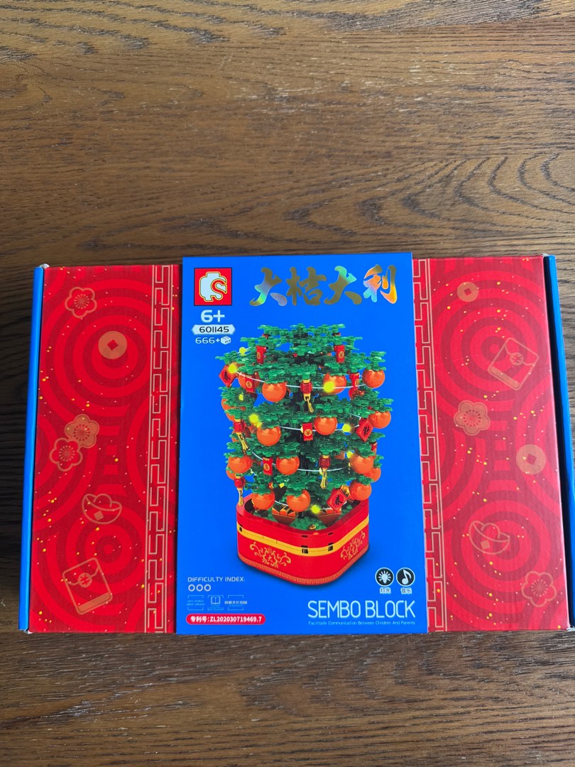 Sembo Block Chinese New Year Tree, Hobbies & Toys, Toys & Games on ...