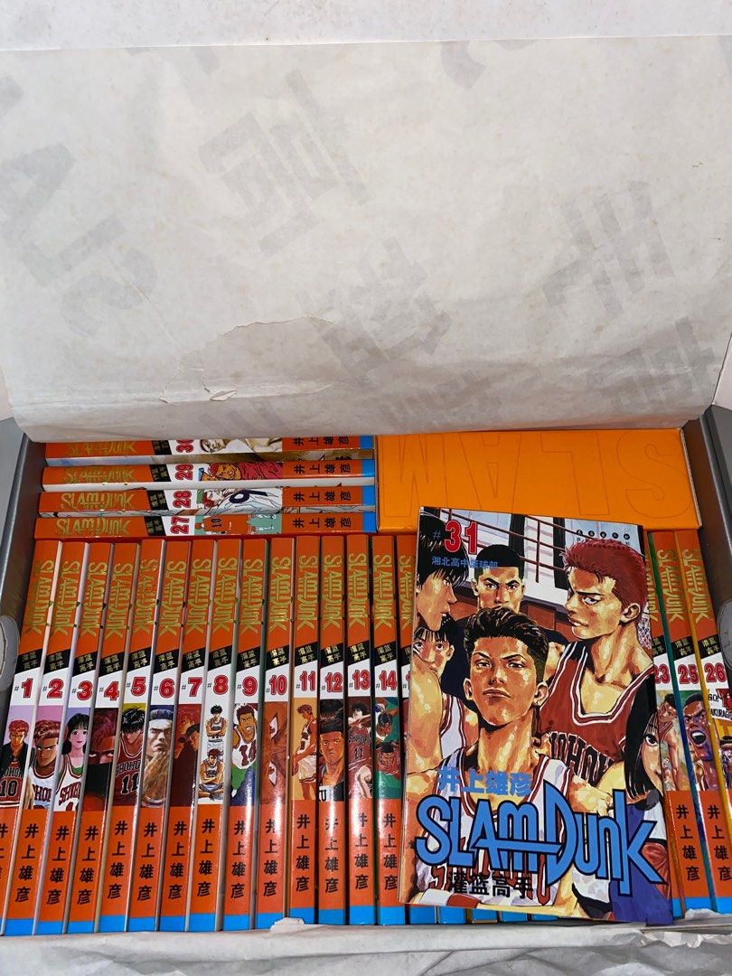 Slam Dunk Manga Complete Set, Hobbies & Toys, Books & Magazines, Comics ...