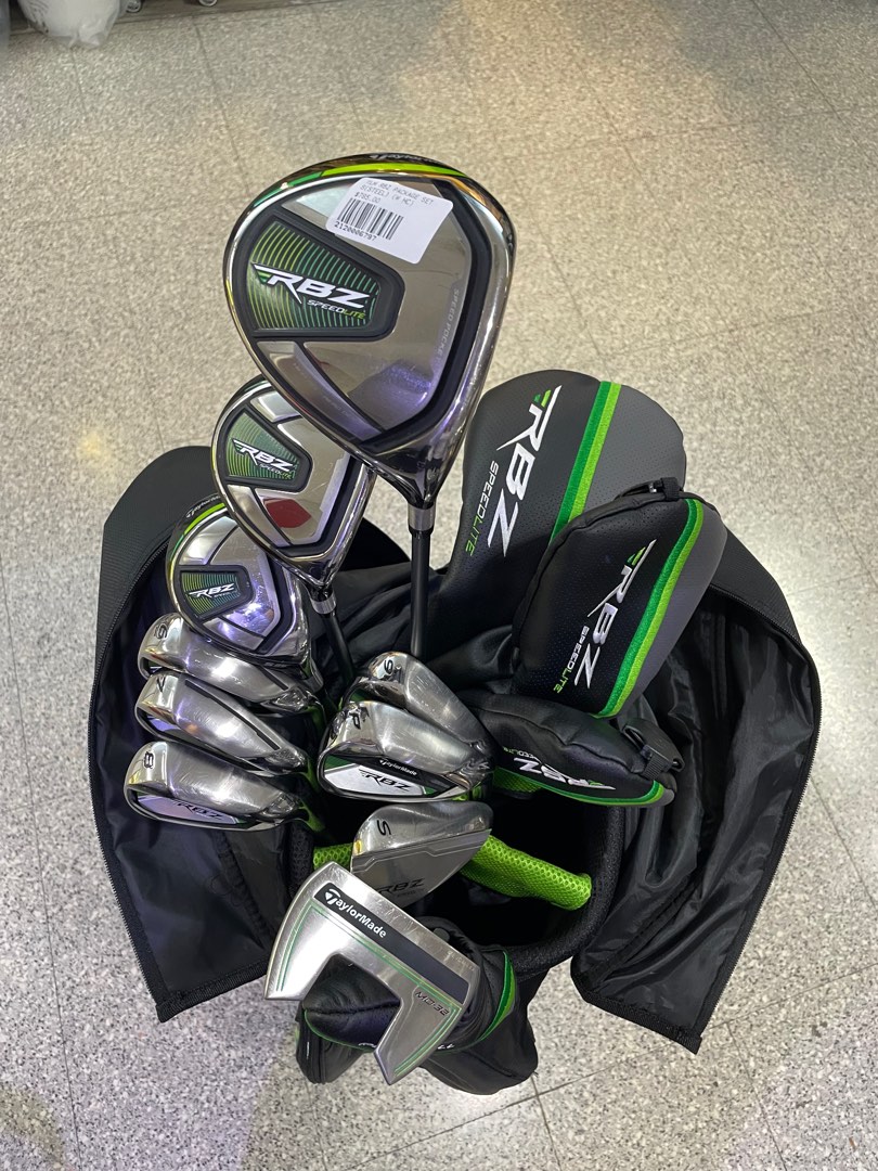 TaylorMade RBZ Men Full Golf Set [Flex Stiff steel Shaft] (Driver ...