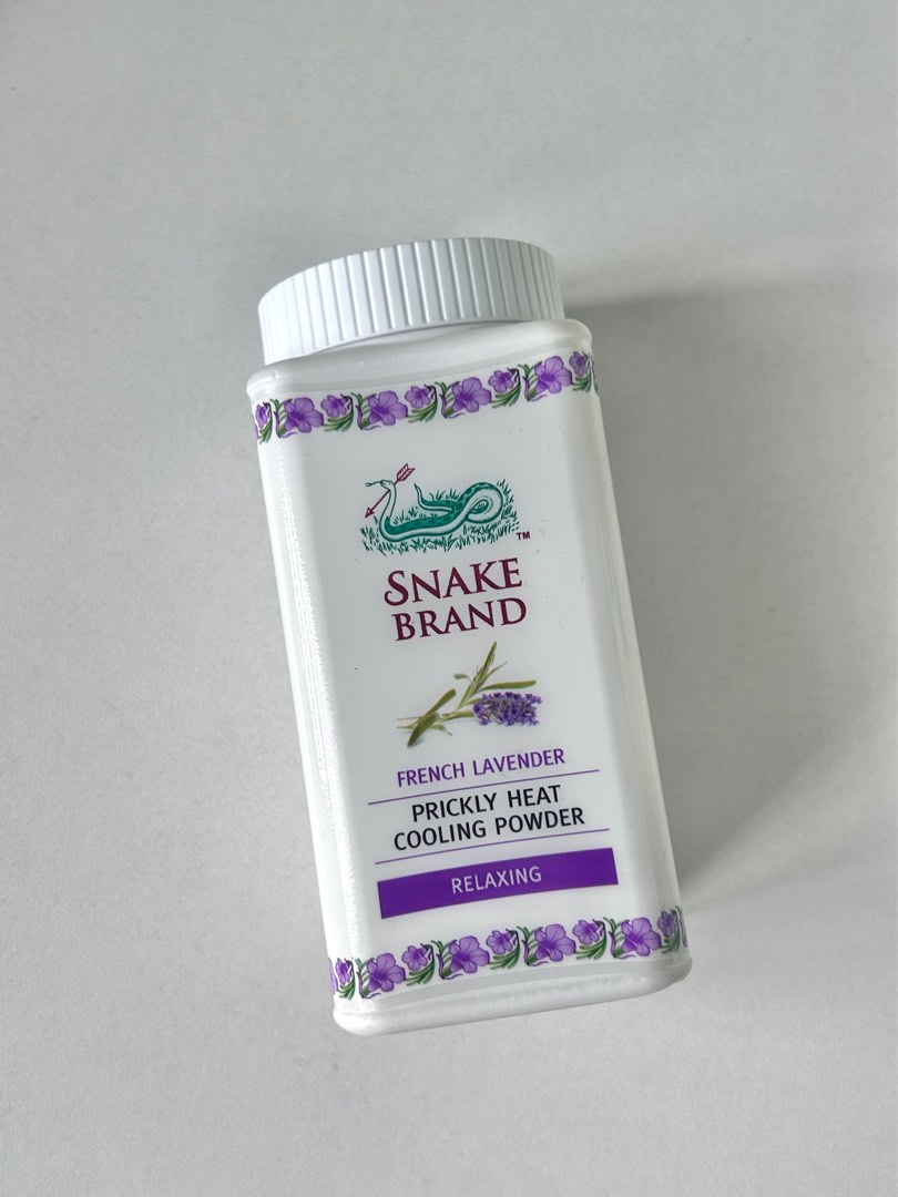 Thai Snake Brand Prickly Heat Cooling Powder 50g, Beauty & Personal ...