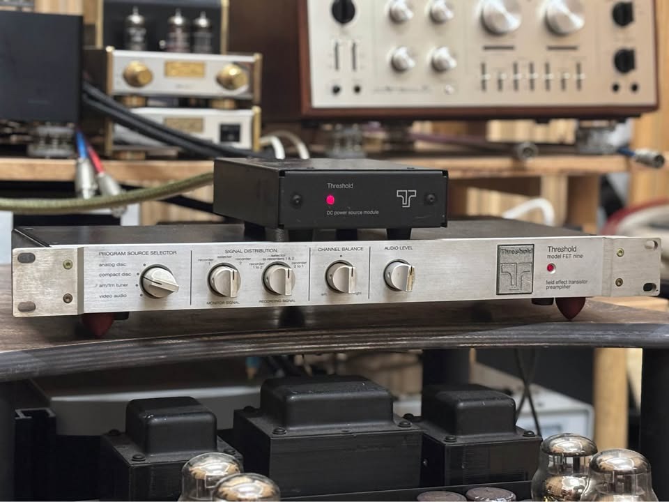 Threshold USA w/ MC/MM Phono | Pure Class A w/ J-FETs & MOSFETs | 32 ...
