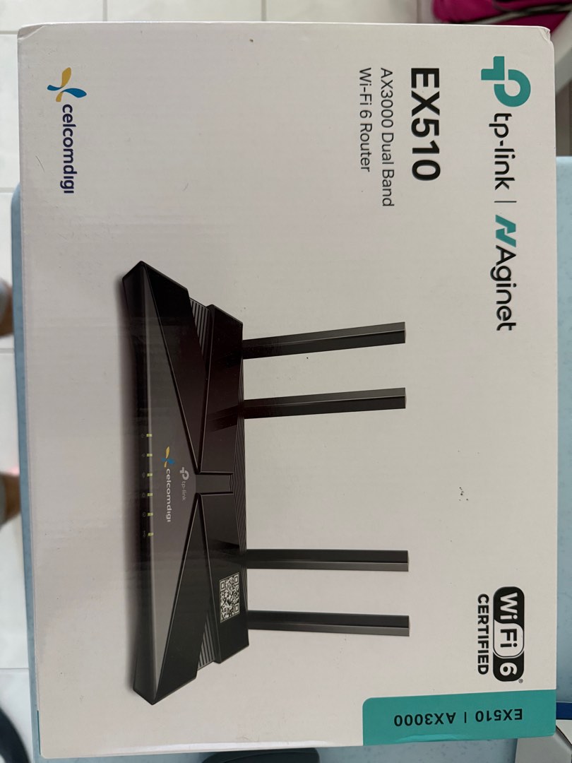 TP-Link EX510 AX3000 Dual Band Wi-Fi 6 Router, Computers & Tech, Parts ...