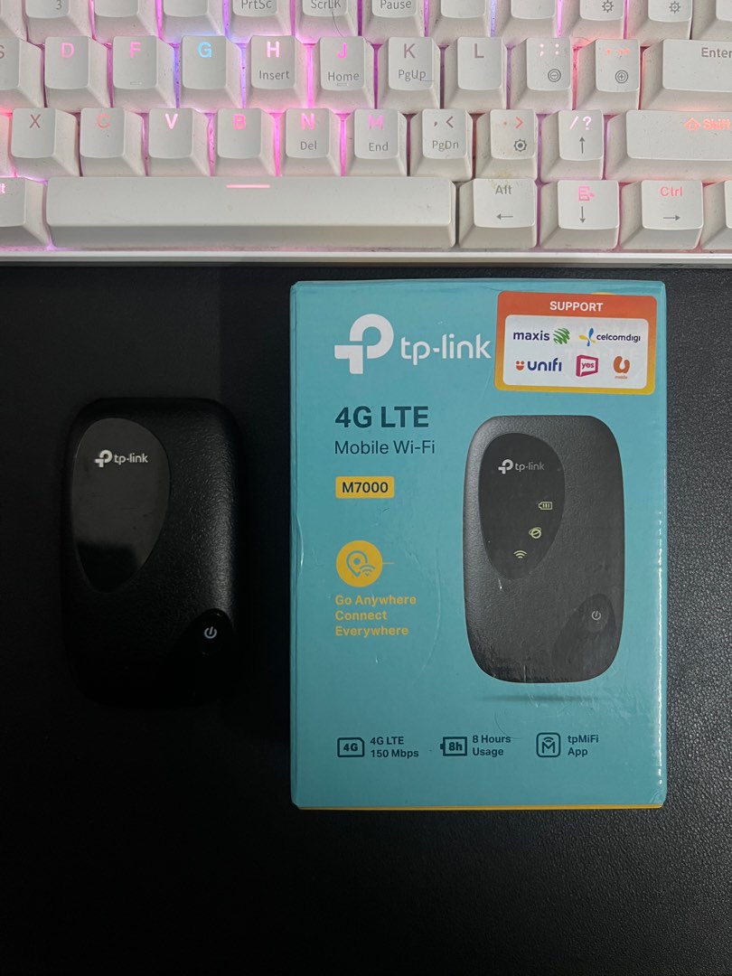 TP-Link M7000 Mobile WiFi Modem, Mobile Phones & Gadgets, Mobile ...