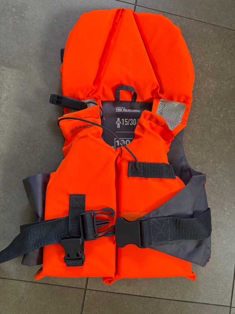 Tribord Life Vest 15/30kg, Sports Equipment, Other Sports Equipment and ...
