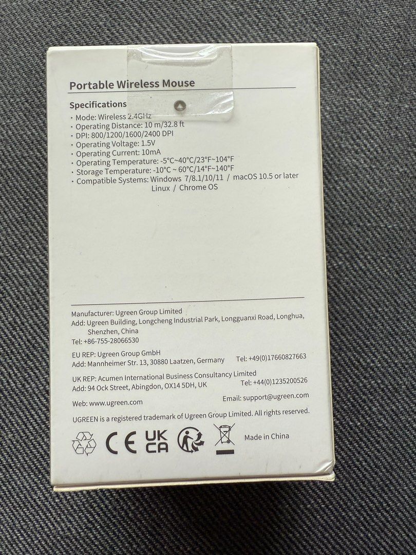 UGREEN wireless mouse, Computers & Tech, Parts & Accessories, Mouse ...