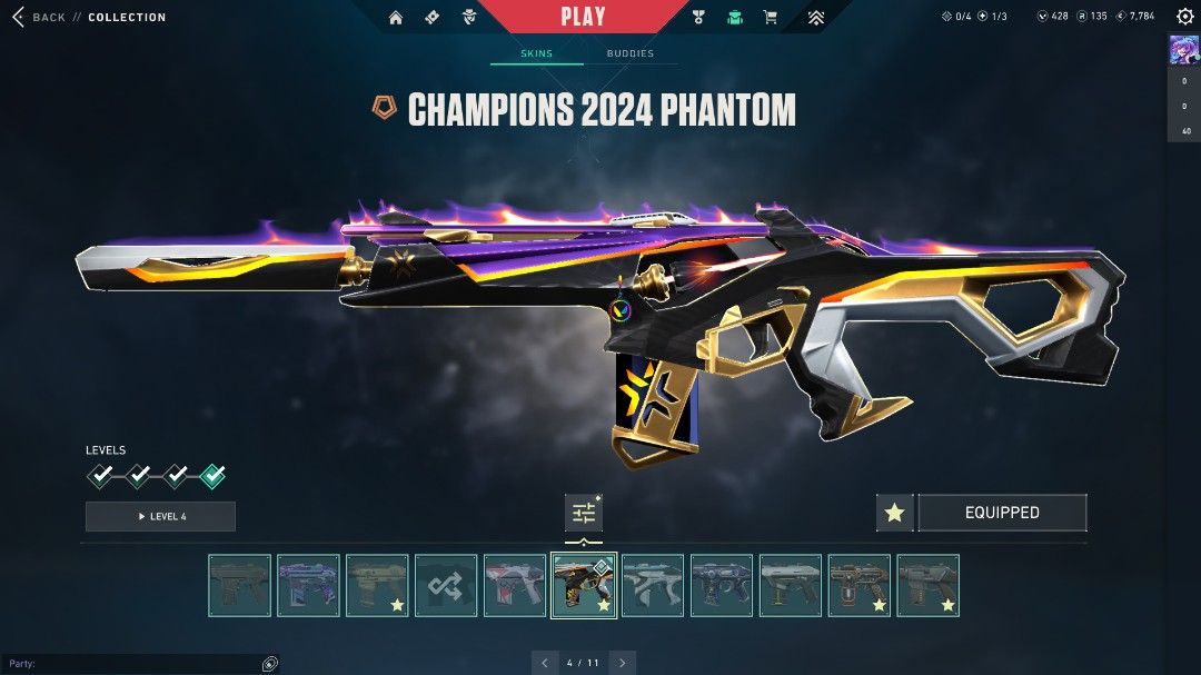 Valorant Account, Diamond 1 peak, VCT 2025 Karambit, Primordium Vandal ...