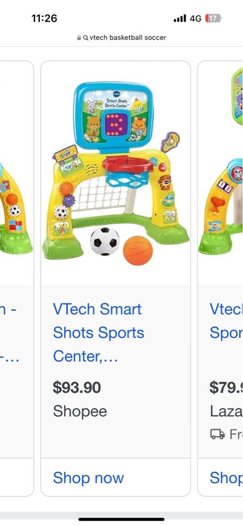VTech Smart Shots Sports Center, Hobbies & Toys, Toys & Games on Carousell