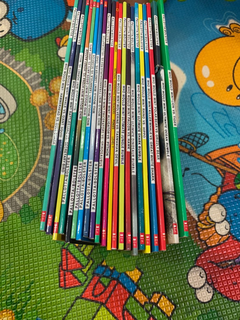 Who Would Win? Series 21 Books by Jerry Pallotta, Hobbies & Toys, Books ...