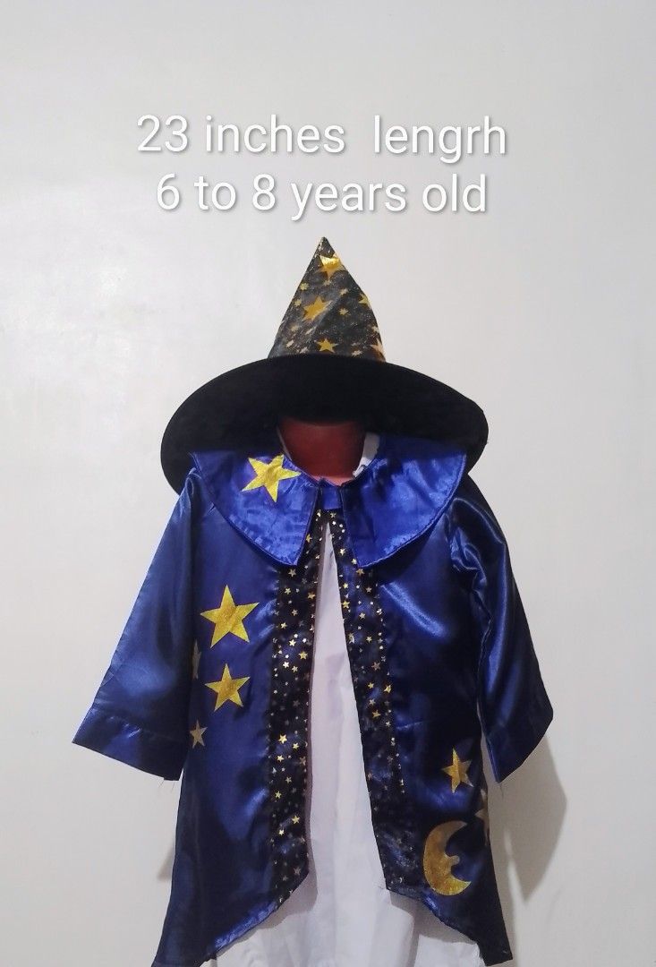 WIZARD COSTUME FOR HALLOWEEN, Babies & Kids, Babies & Kids Fashion on ...