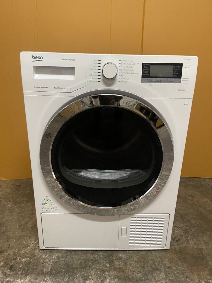 262510 (2) BEKO Condenser Heat Pump Dryer 8kg 4 $250 * 2 Mth Warranty ...