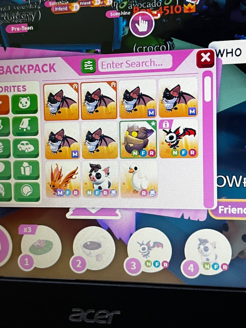 Adopt Me Pets - Neon, Mega, and Fly Ride Pets, Video Gaming, Gaming ...