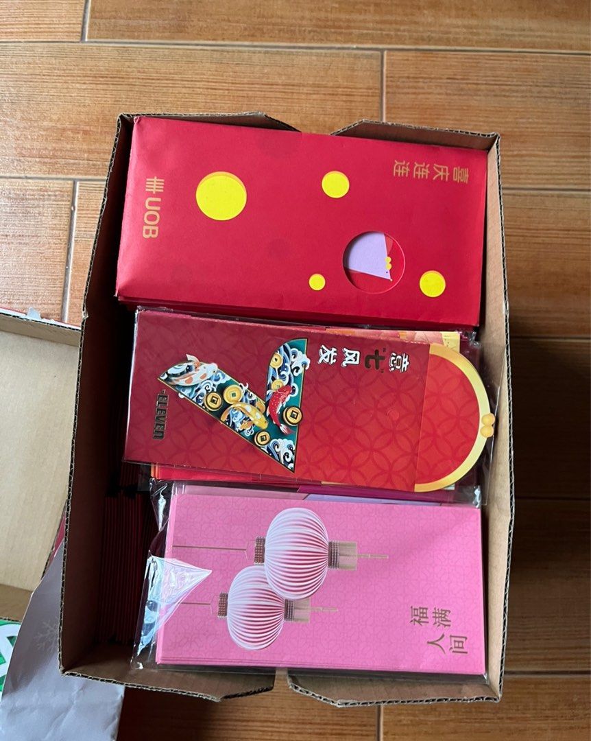 Assorted Red Packets (A4 box), Hobbies & Toys, Stationery & Craft ...