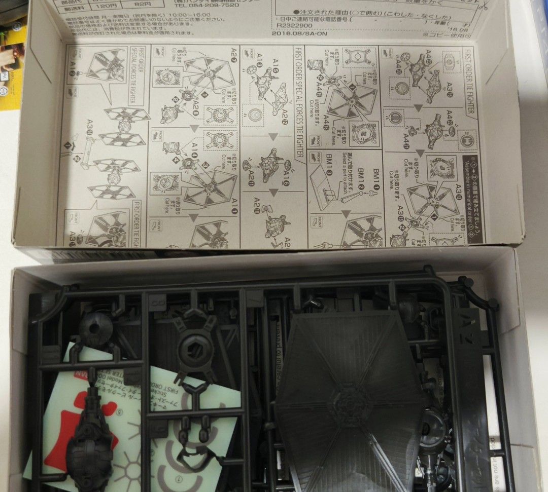Bandai Star Wars First Order Tie Fighter Set, Hobbies & Toys, Toys ...