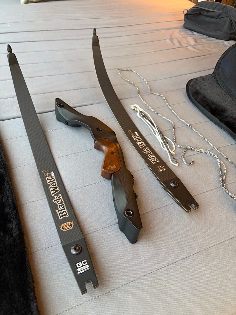 Black Wolf Recurve Bow, Sports Equipment, Other Sports Equipment and ...