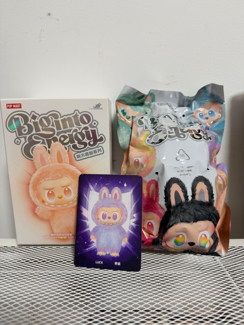 BNIF/BNIB Popnow Luck V3 Labubu, Hobbies & Toys, Toys & Games on Carousell