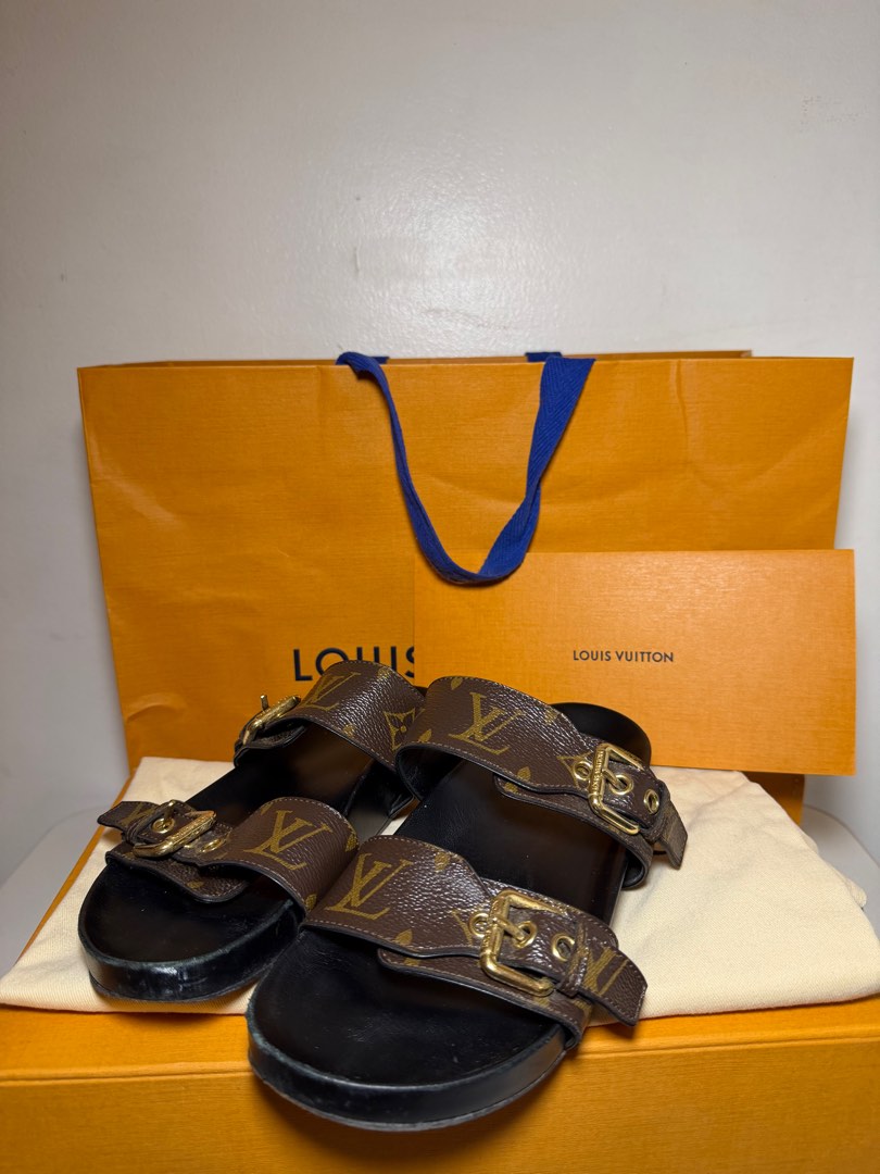 Bon dia flat mule lv, Luxury, Sneakers & Footwear on Carousell