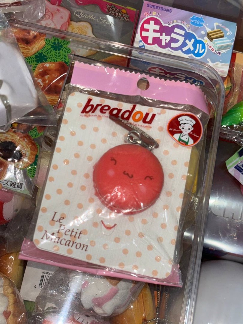 Breadou Le Petit Pink Macaron Squishy, Hobbies & Toys, Toys & Games on ...