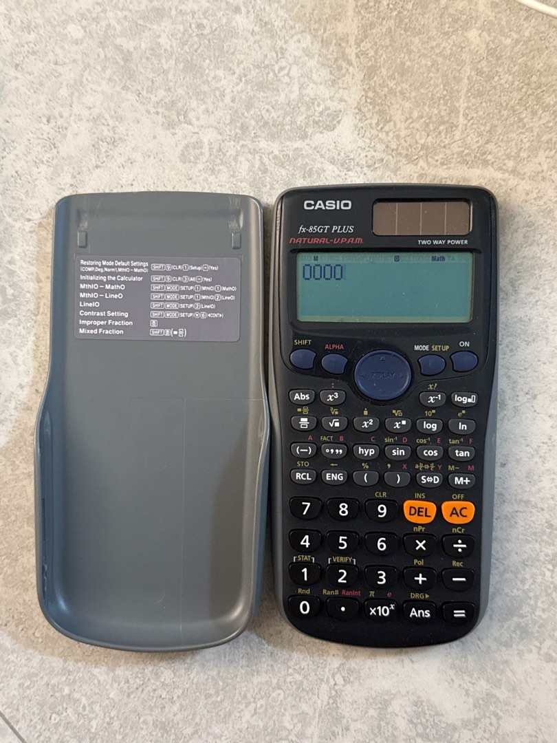 Casio fx-85GT PLUS Scientific Calculator, Hobbies & Toys, Stationery ...
