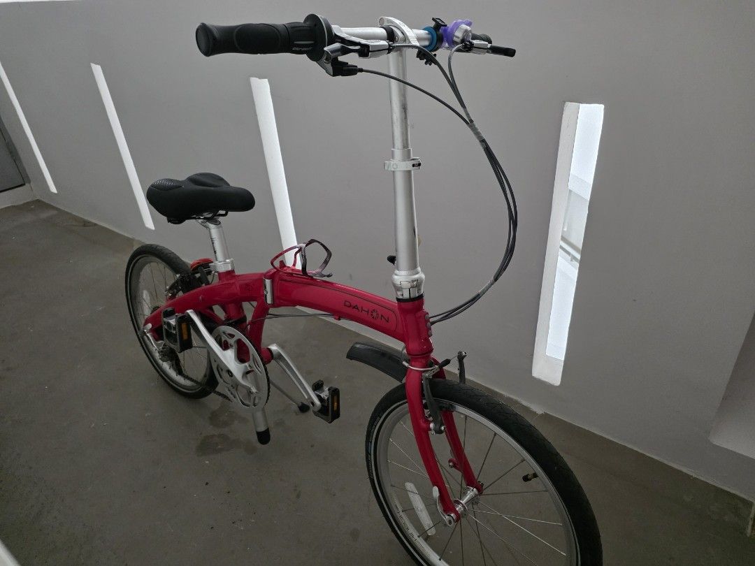 Dahon MU P8 Folding Bike - Red, Sports Equipment, Bicycles & Parts ...