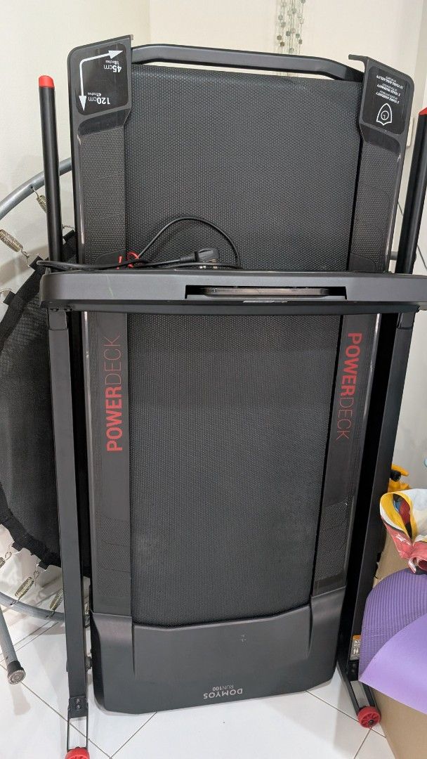 Decathlon DomYos Run100 Treadmill - Foldable, Sports Equipment ...