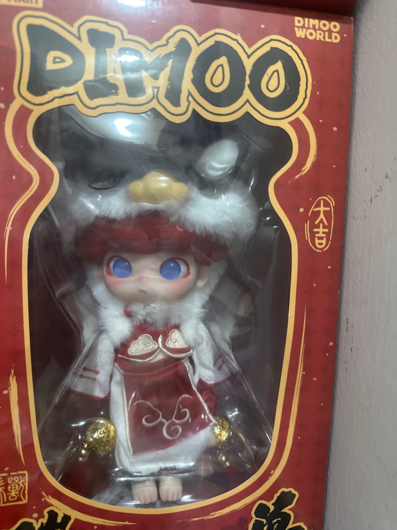 Dimoo World Chinese New Year Figure, Hobbies & Toys, Toys & Games on ...