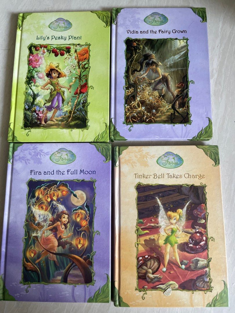 Disney Fairies Book Set - 4 Titles ($10 only) : Lily’s pesky plant ...