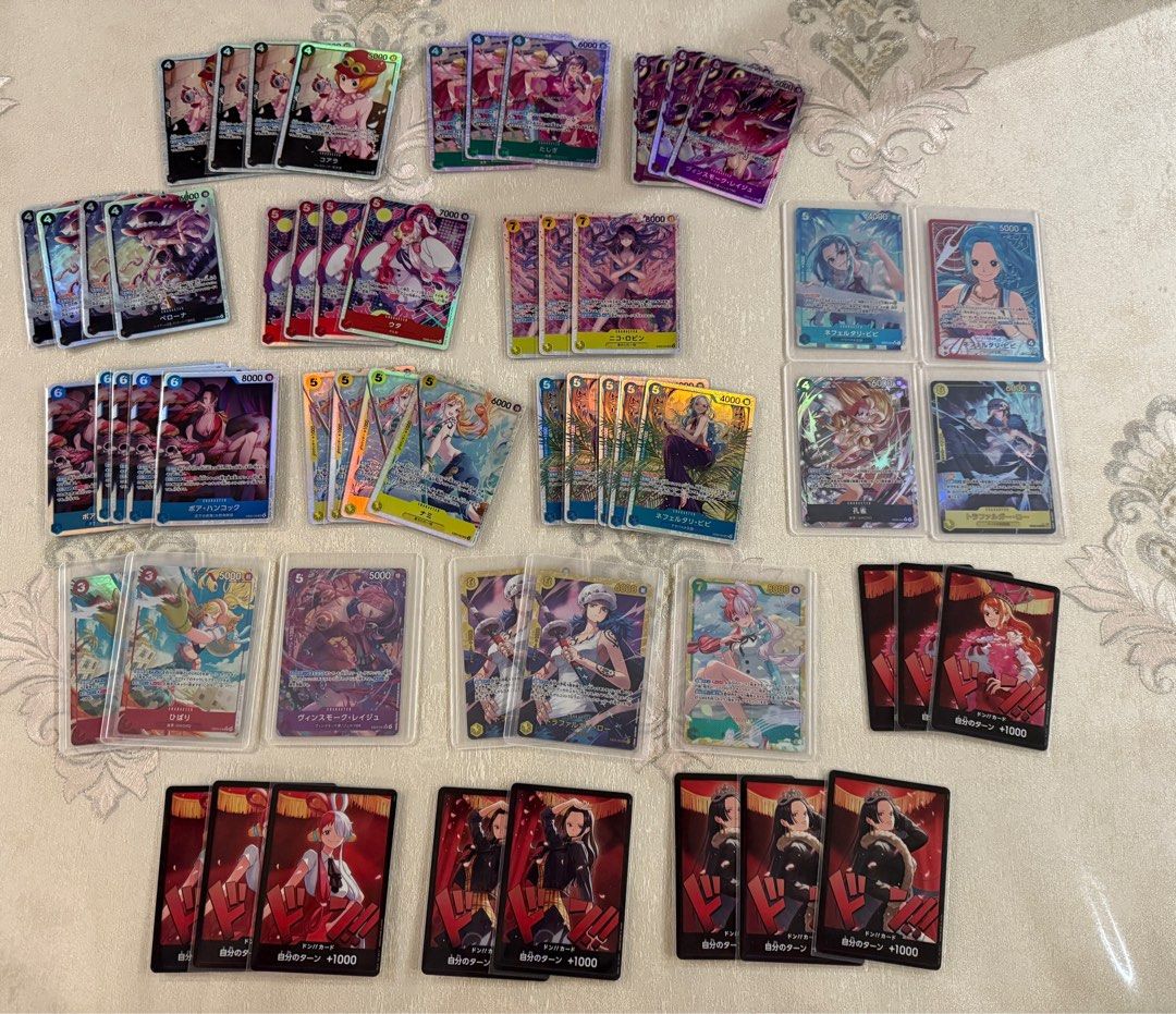 EB03 SEC/ AA/ Foil Dons/ SR (Boa, Nami, Robin, Vivi, Uta, Tashigi, Reiju, Koala), Hobbies & Toys ...