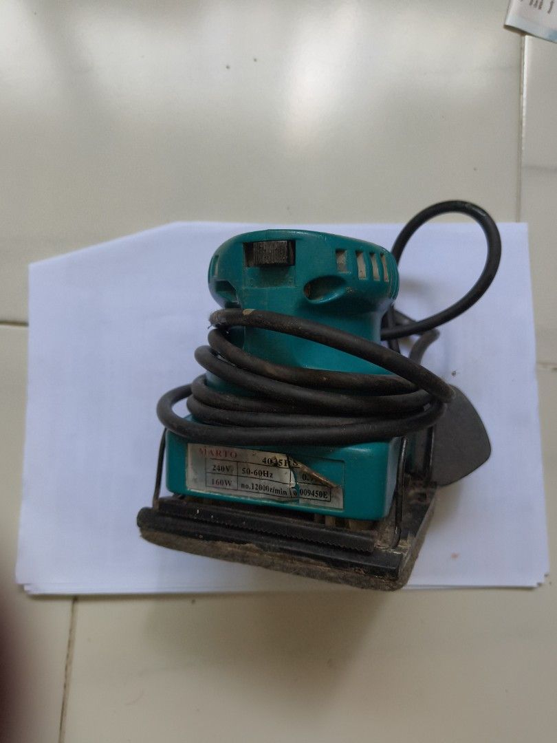 Electric Sander, Furniture & Home Living, Home Improvement ...
