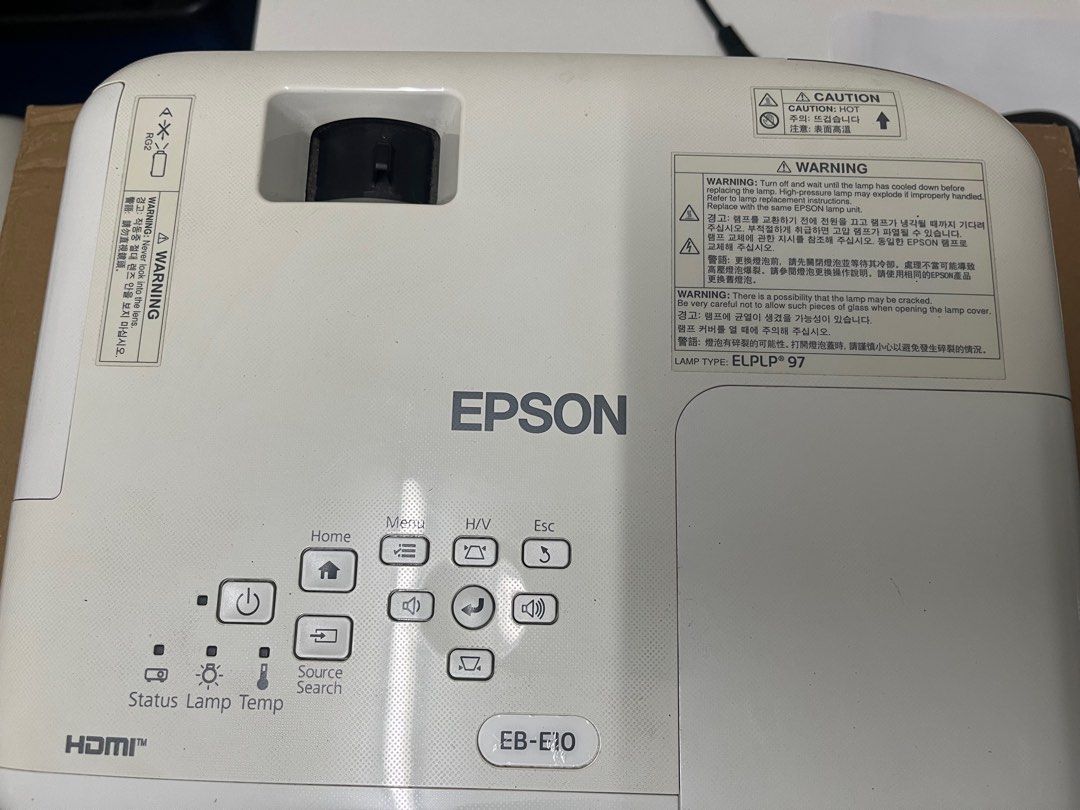 Epson Projector EB-10 Faulty unit, Computers & Tech, Office & Business ...