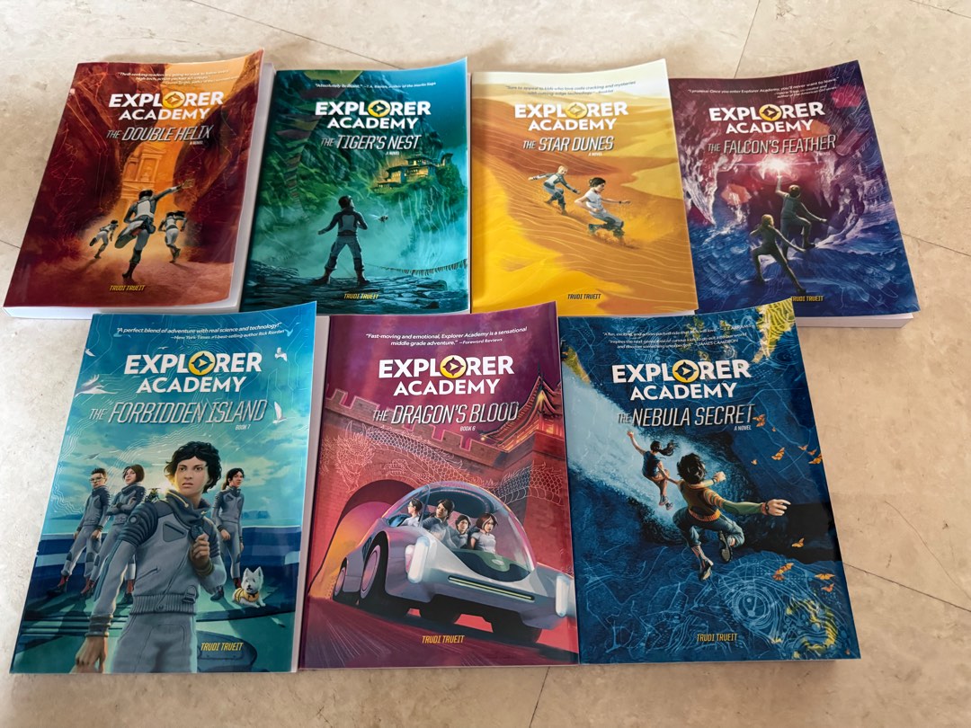 Explorer Academy Book Series - Complete Set, Hobbies & Toys, Books ...