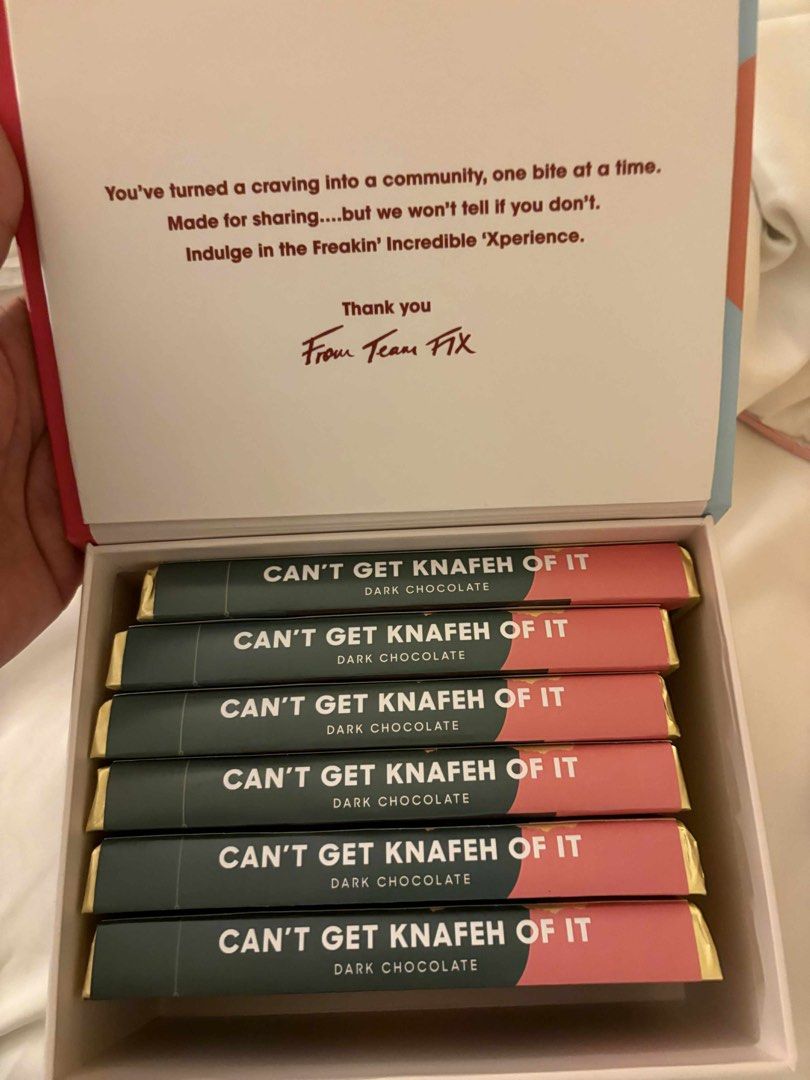 FIX CHOCOLATE DUBAI, Food & Drinks, Other Food & Drinks on Carousell