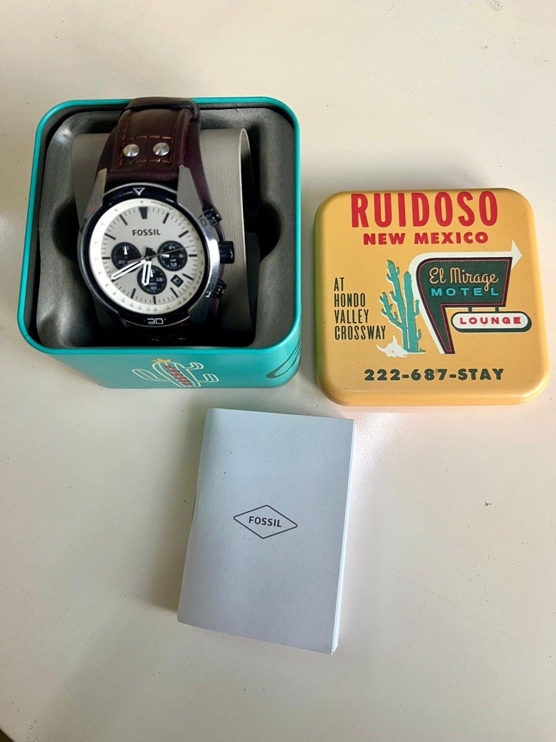 Fossil Coachman Chronograph CH2890 (Lightly Used) - COD (Pantai Dalam ...