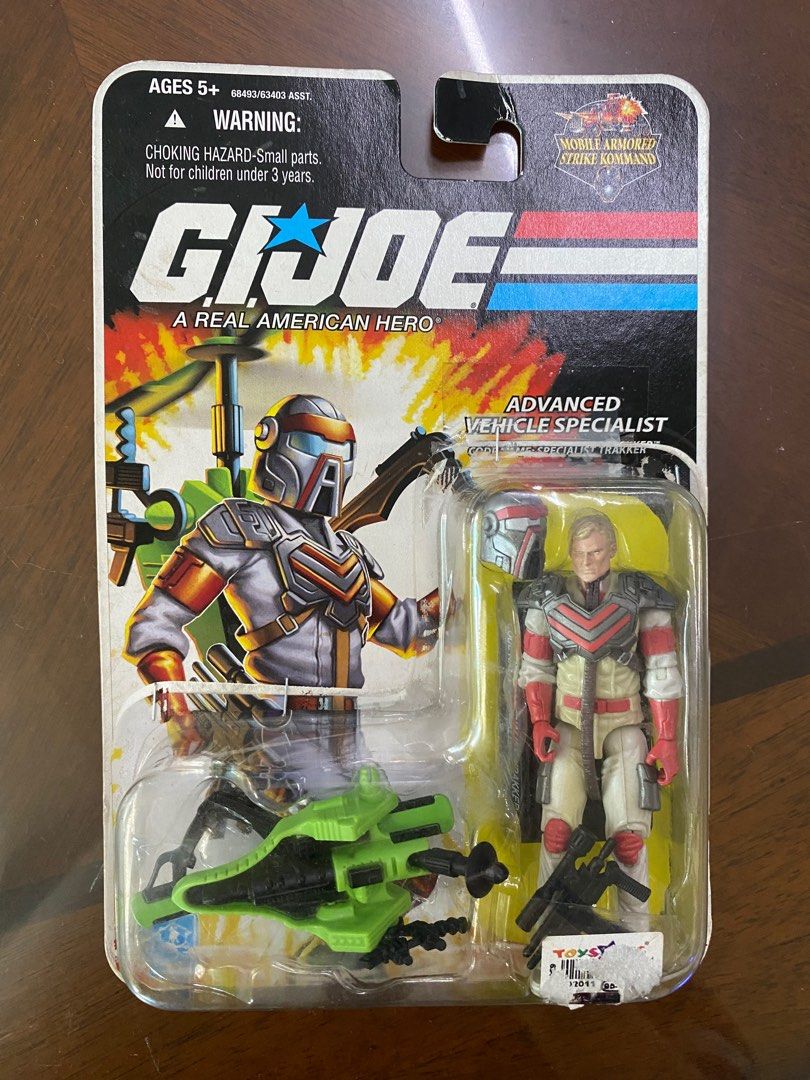 G I GI JOE 25TH ANNIVERSARY MASK ADVANCED VEHICLE SPECIALIST MATT ...