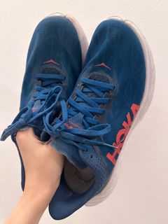 HOKA ONE ONE Clifton 9 running shoes white, Women's Fashion, Footwear ...