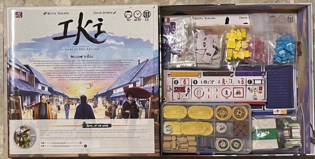 Iki 2nd Edition board game, Hobbies & Toys, Toys & Games on Carousell