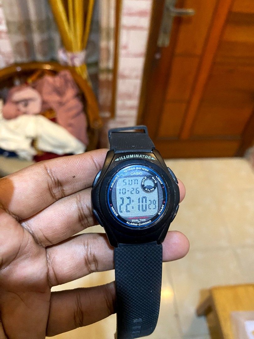 Jam tangan casio f 200,vintage casiotron, casio, gshock, baby-g, seiko ...