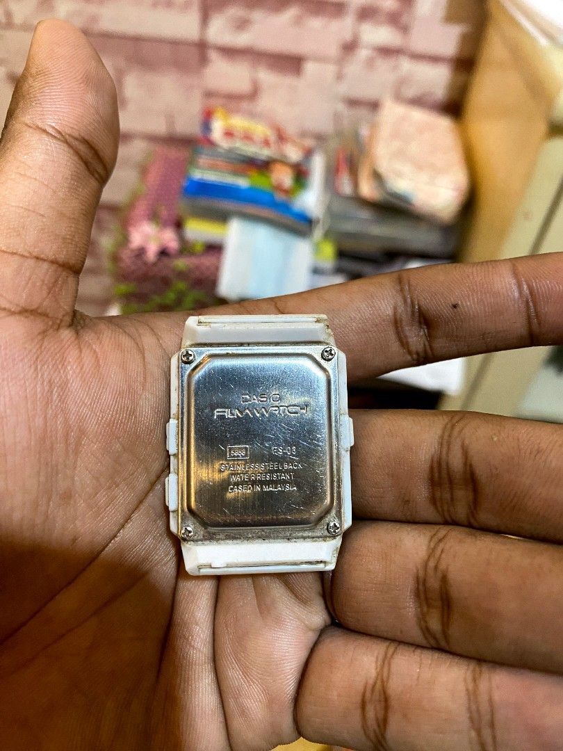 Jam tangan casio film watch fs-03, vintage casiotron, gshock, baby-g ...