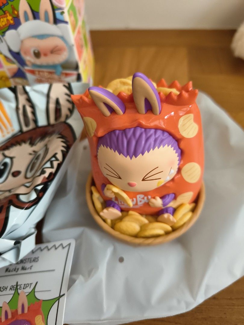 Labubu potato chips, Hobbies & Toys, Toys & Games on Carousell