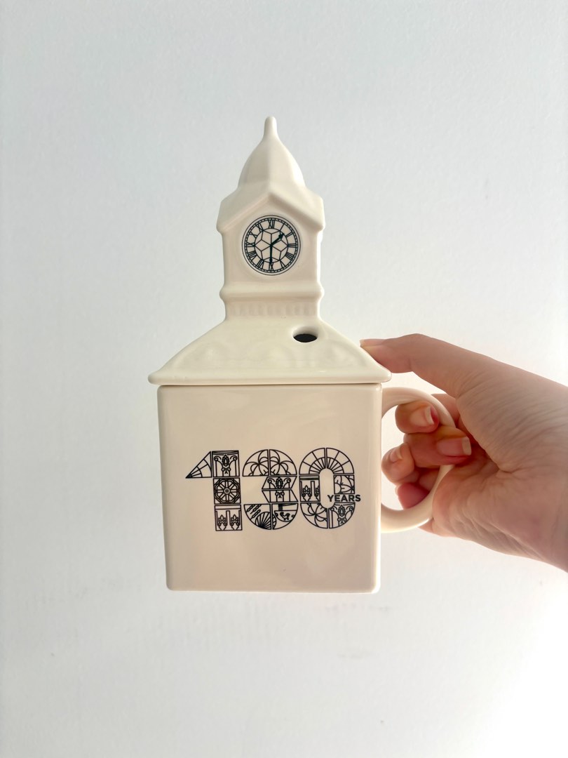 Lau Pa Sat Clock Tower Mug - 130 Years Edition, Furniture & Home Living ...