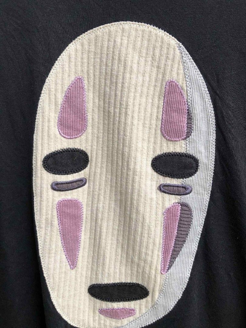 Loewe x Studio Ghibli No Face T-shirt, Luxury, Apparel on Carousell