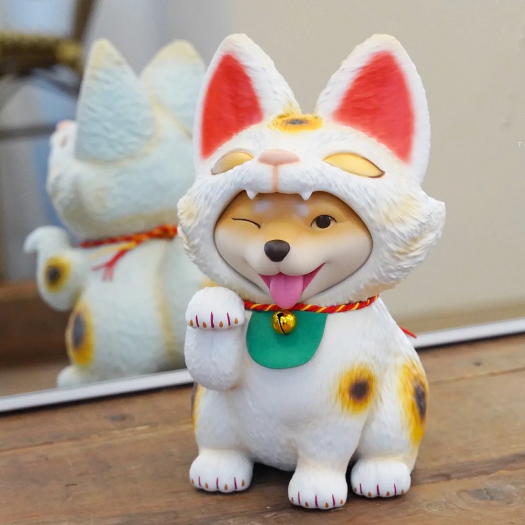 Lucky Cat Dou Dou by Dog Together (Limited Edition) Chagee Shiba Inu ...