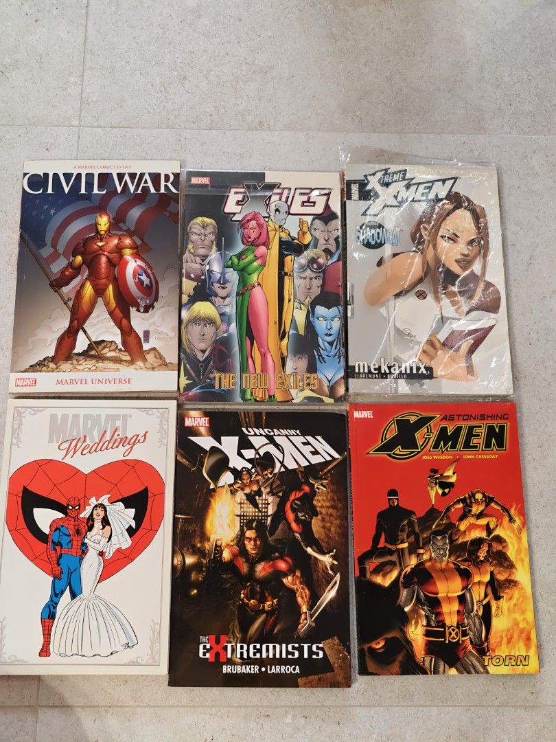 Marvel Comic Books - X-Men, Civil War, and More, Hobbies & Toys, Books ...
